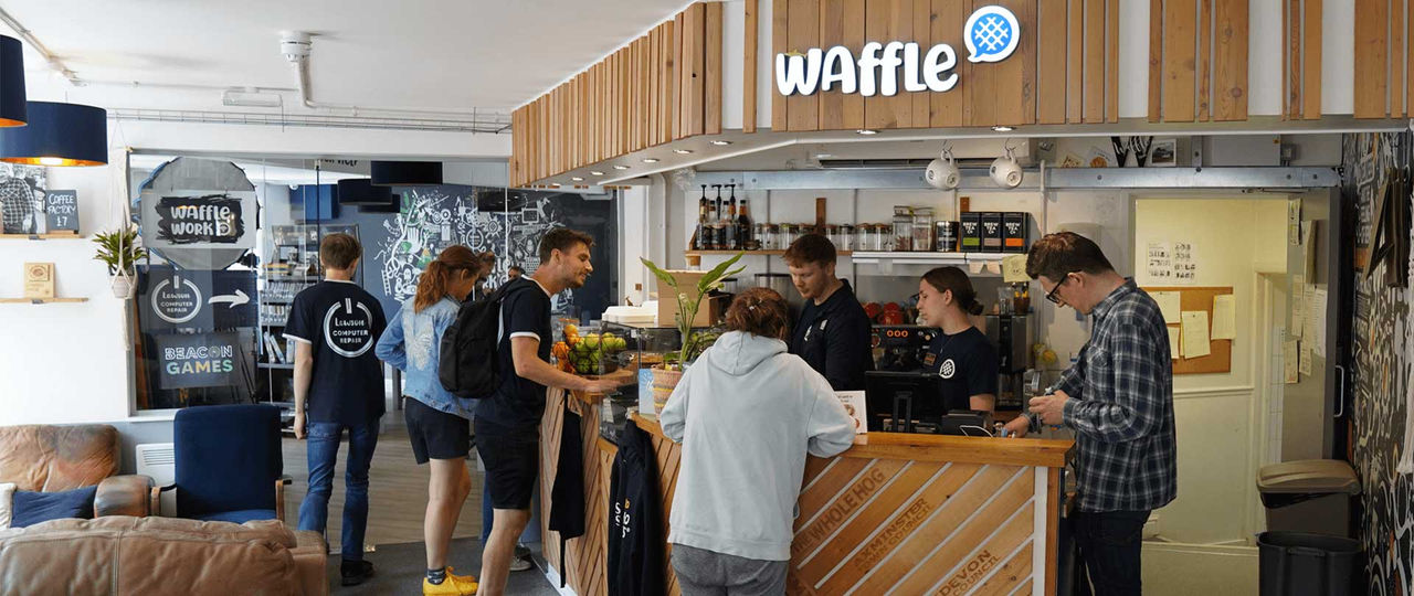 Community fibre broadband and waffles | Openreach