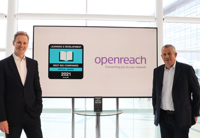 Openreach success at the Best Companies to Work for Awards | Openreach